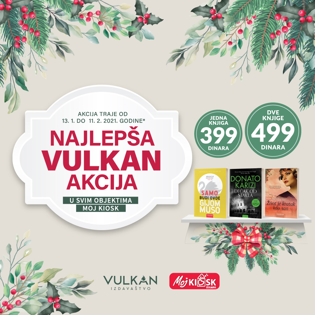 Nova Vulkan akcija u objektima Moj kiosk Vulkan izdavaštvo
